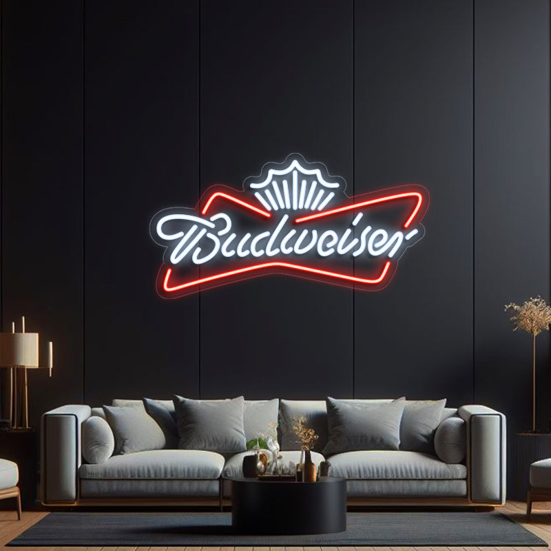 Budweiser LED Neon Sign Budweiser beer signs beer neon sign pub light ...