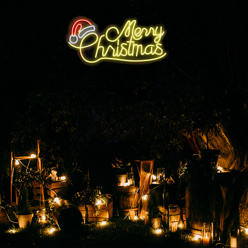 Merry Xmas LED Sign – Custom Neon Signs