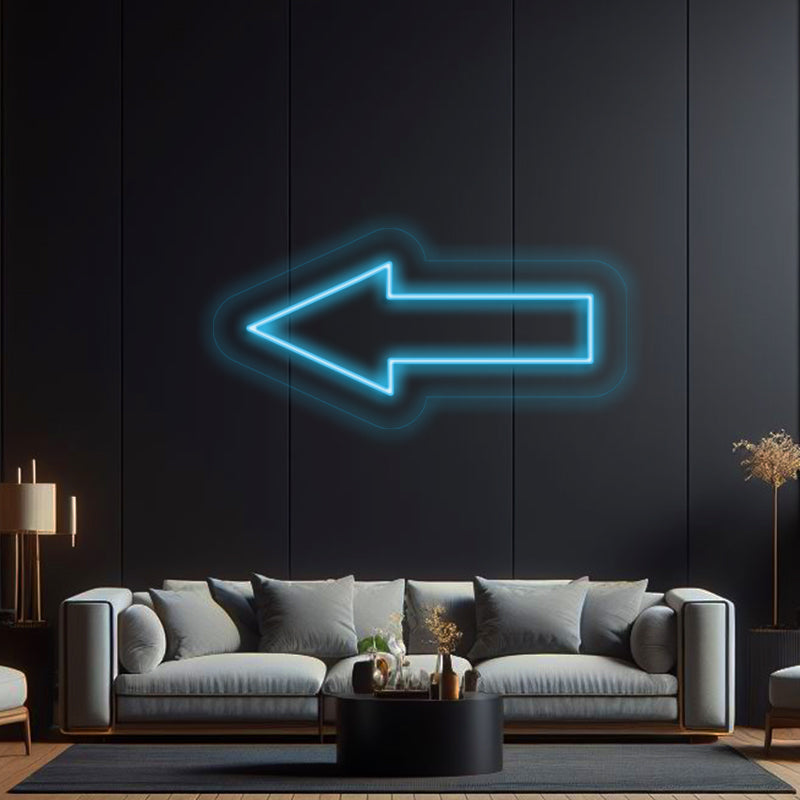 Arrow Neon Sign Arrow Led Sign Neon Wall Decor Neon Arrow Sign 5V arrow ...