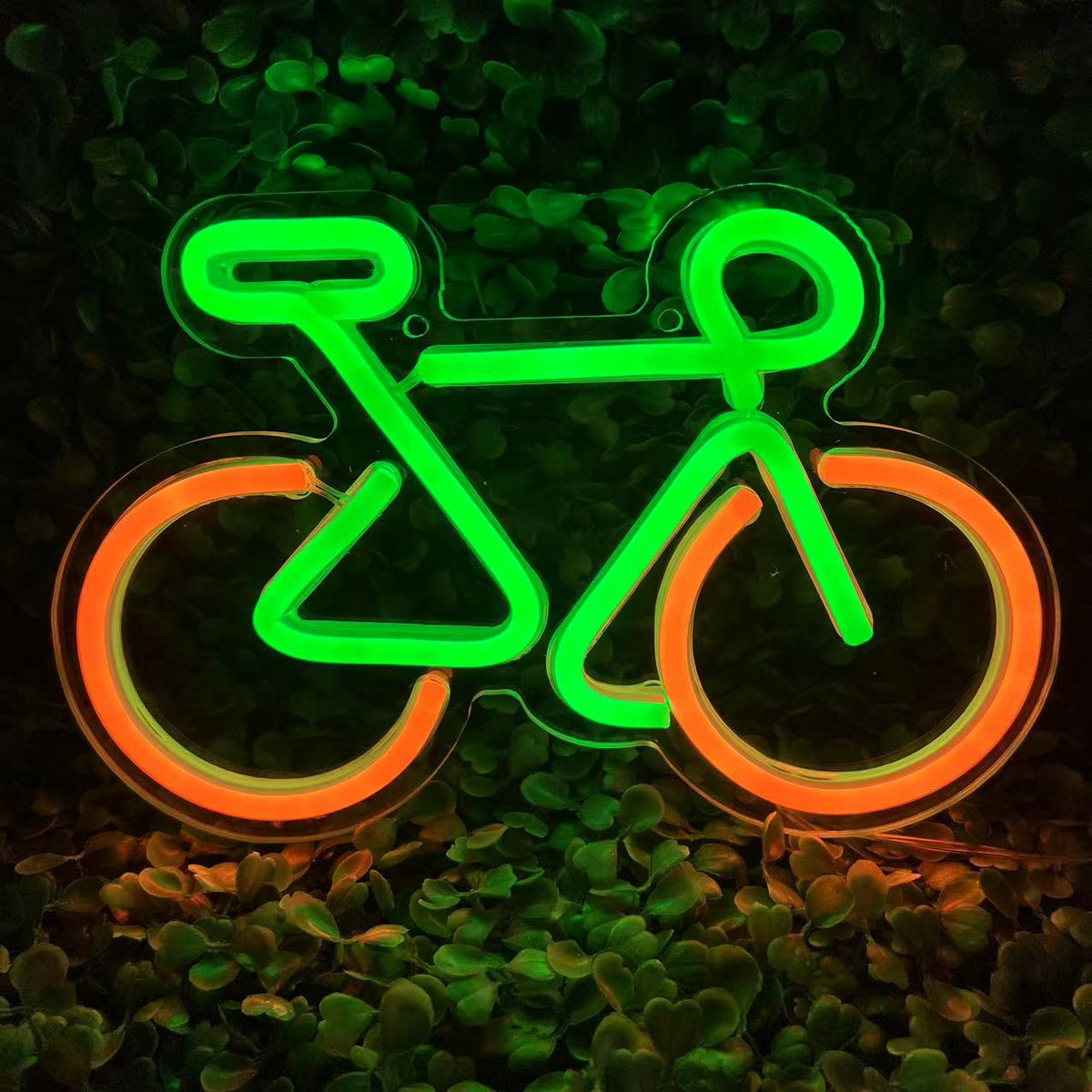 Bike Neon Sign bicycle neon sign bike bicycle light signs green bike ...
