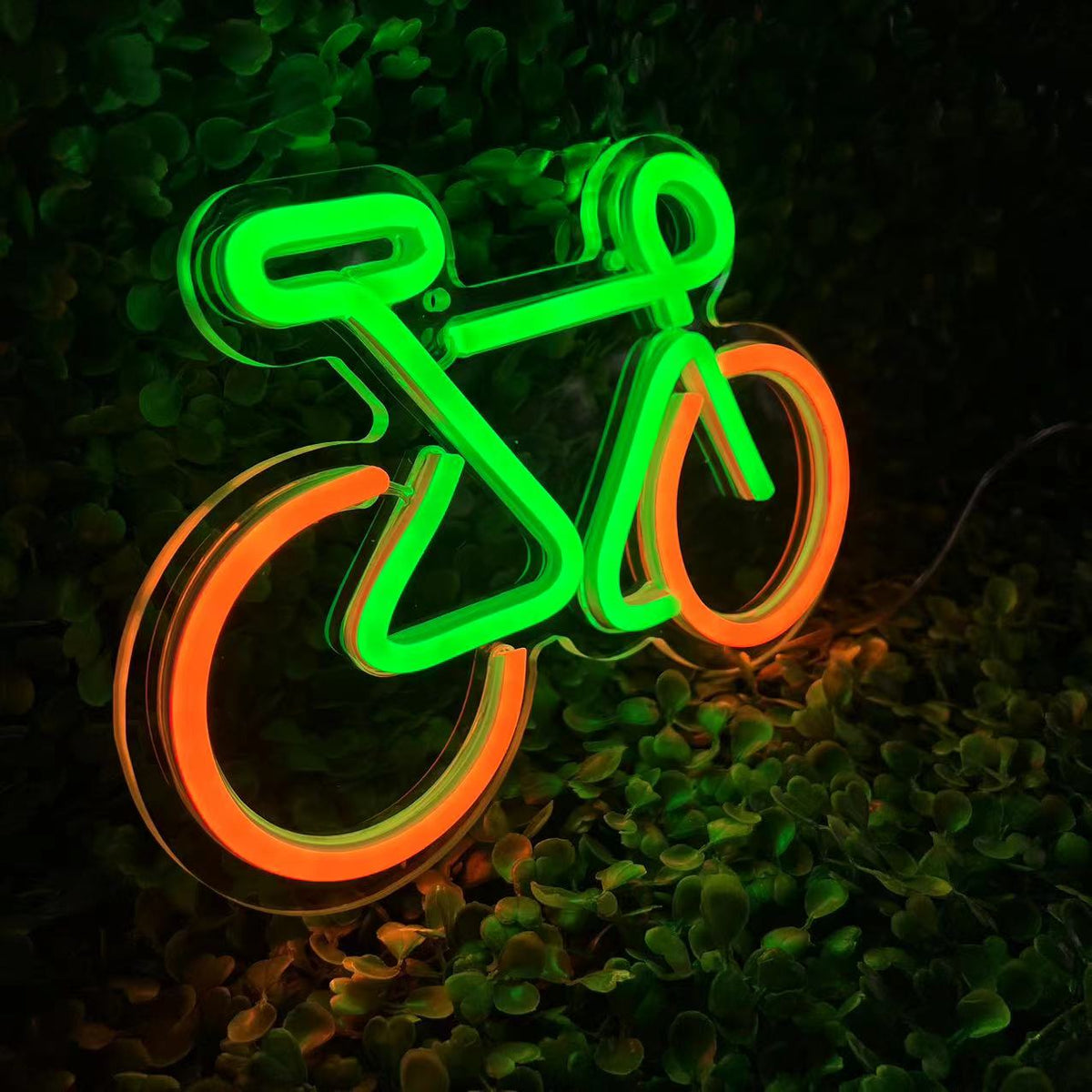 Bike Neon Sign bicycle neon sign bike bicycle light signs green bike ...