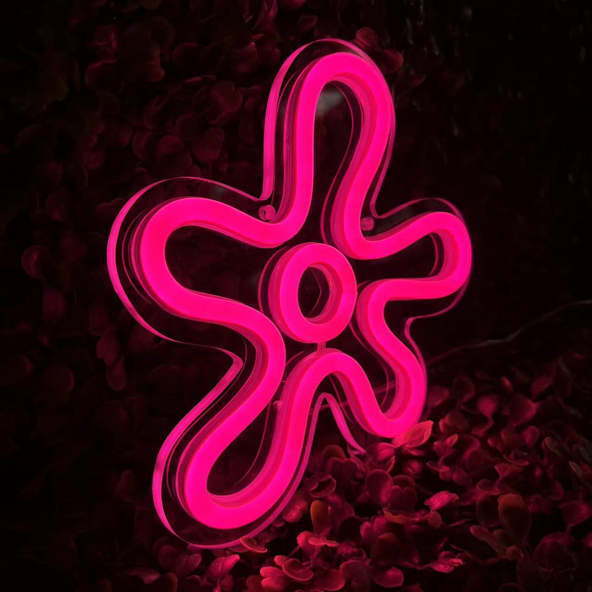 Flower LED Neon Sign Petal Neon Lights Daisy Petal Neon Sign Vintage ...