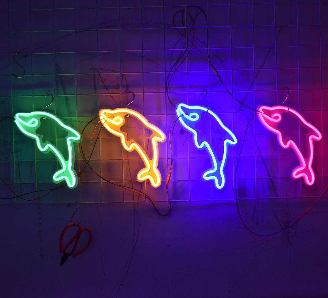 Fish Neon Light Signs Fish Neon Signs 16 inches Fish Neon Lights ...